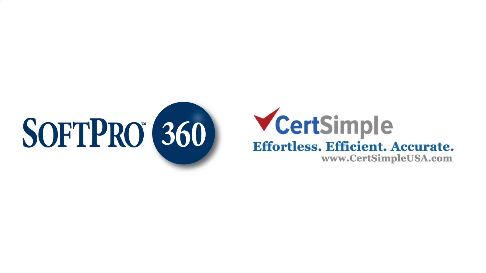 Introducing CertSimple, Inc. Integration in SoftPro 360