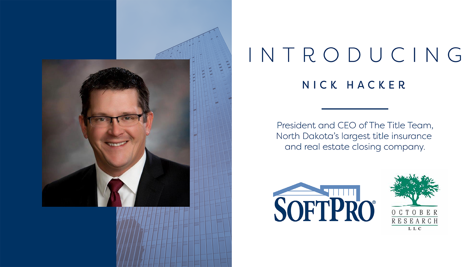 Meet Nick Hacker - Trendsetters | SoftPro Blog