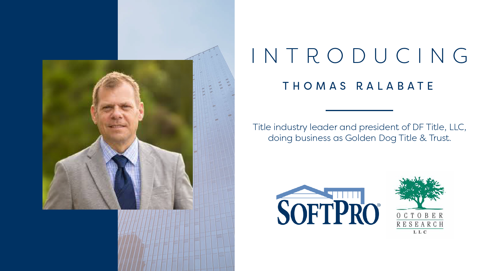 Meet Thomas Ralabate — Trendsetters | SoftPro Blog