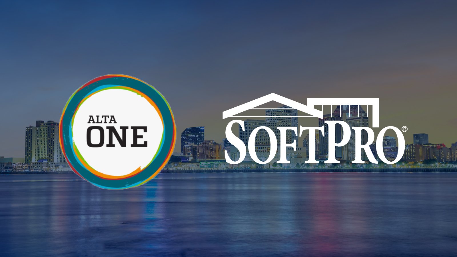 See you in New Orleans, LA for ALTA ONE 2021!